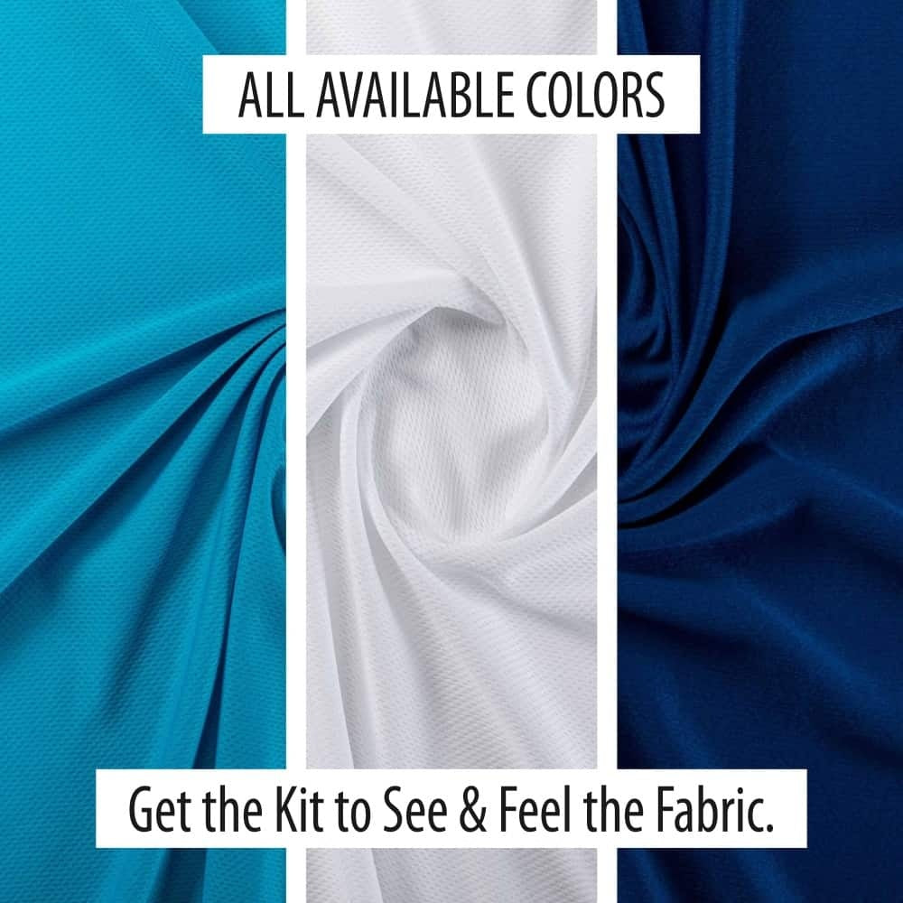 ProCool® Dri-QWick™ Jersey Mesh + SILVADUR® Antimicrobial Colors Swatc ...