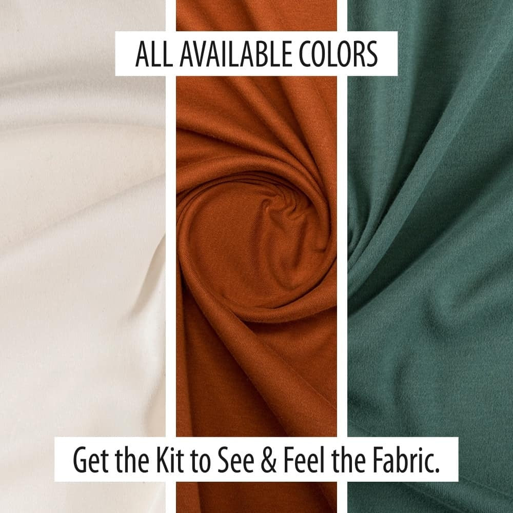 ProECO Organic Cotton Interlock Silver Colors Swatch Kit (SK-378 ...